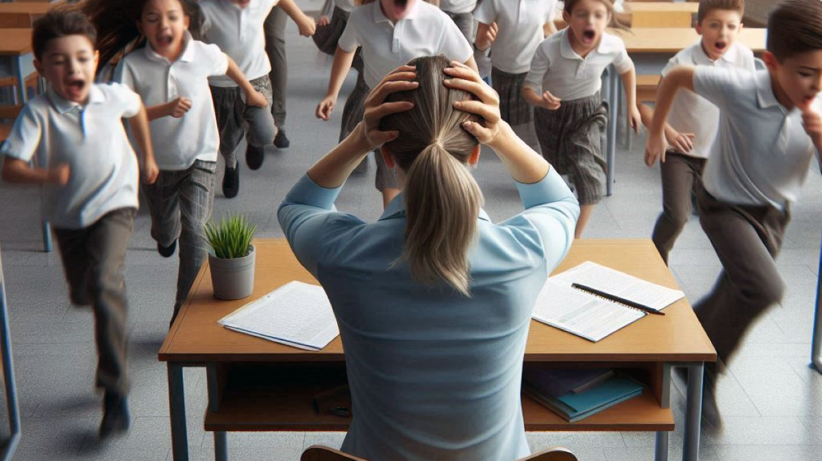 Klidný učitel? Když má situaci pod kontrolou | MADIO